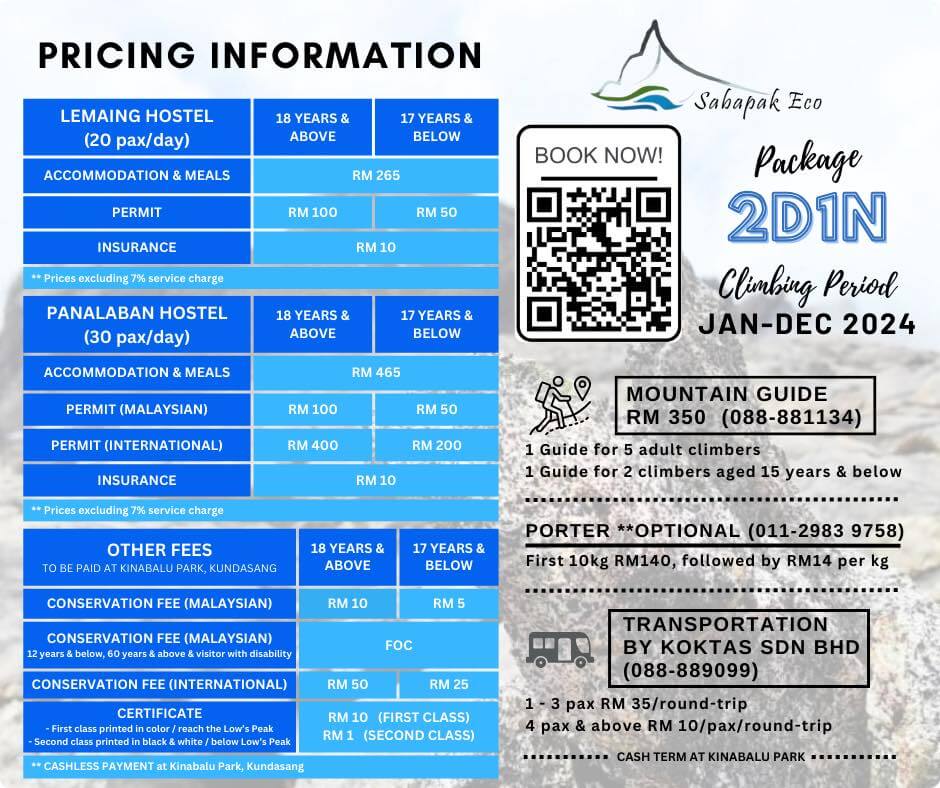 Mount Kinabalu Climbing - The Official Sabah Parks Website